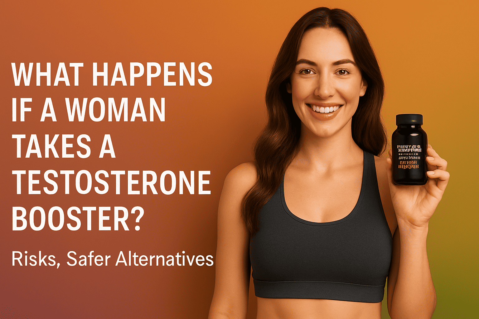 What Happens If a Woman Takes a Testosterone Booster? — Risks, Safer A ...